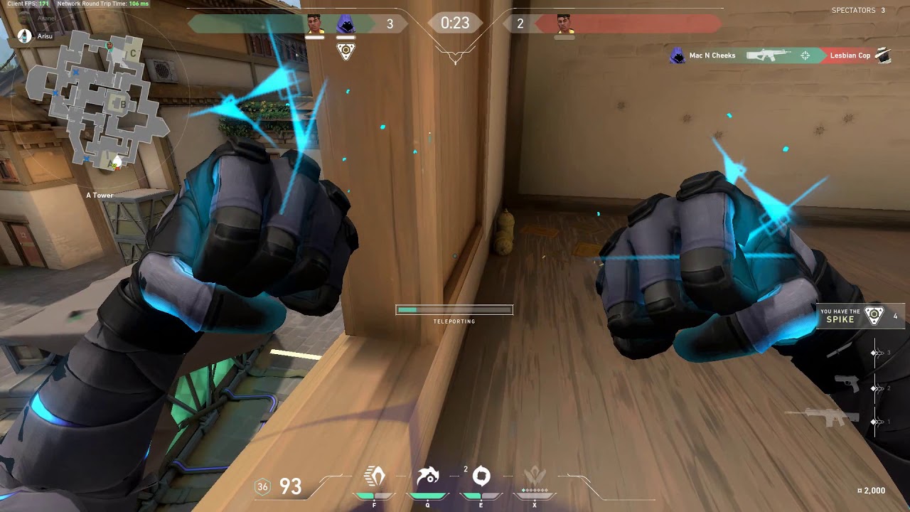 Valorant - Omen funny 3k - YouTube