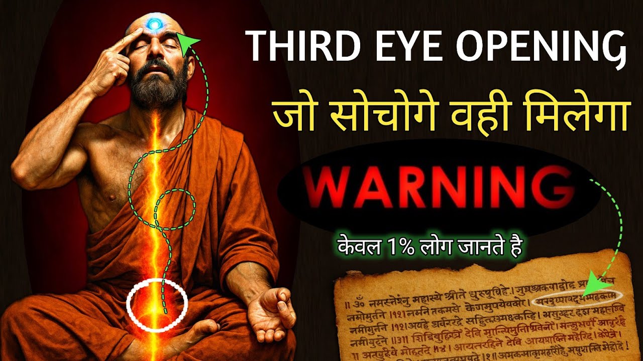 Third eye खुलने का मेरा अनुभव. Third eye awakening signs. The easiest ...
