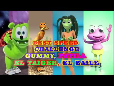 DANCE BATTLE SPEED  CHALLENGE GUMMY, PATILA. EL TIGER AND EL BAILE