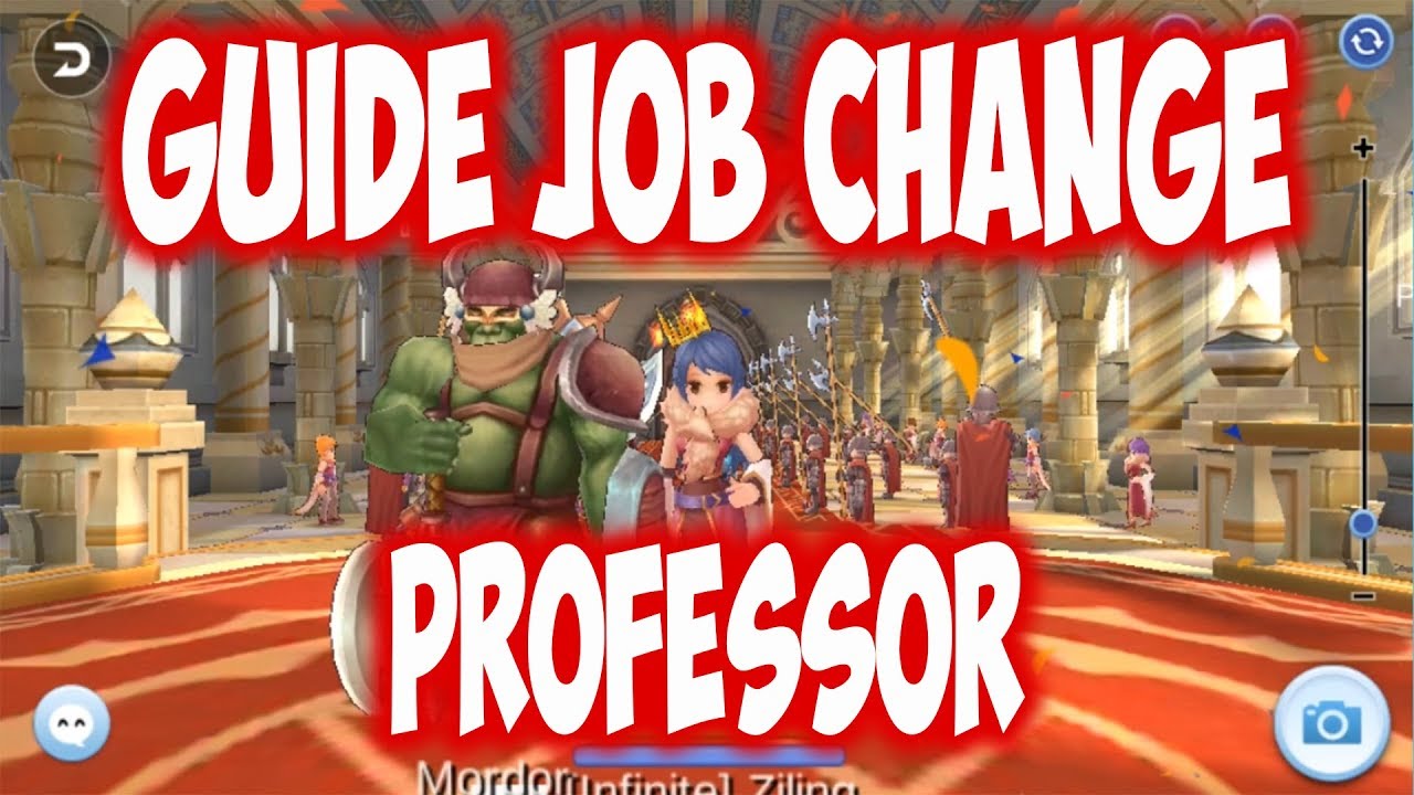 Guide Job Change Professor - Ragnarok Mobile Eternal Love (Android ...