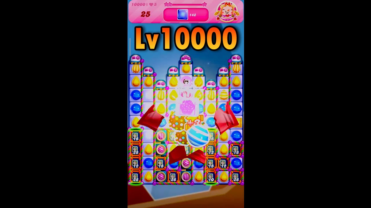 Whoa, I Won Candy Crush Saga Lv.10000 First Try!! - YouTube