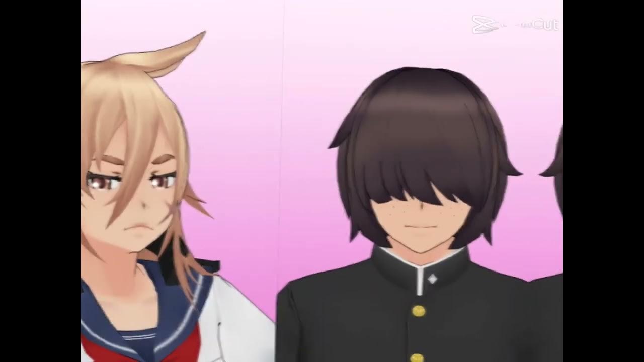 Osoro x Hazu 🔪Yandere simulator ♥️ Edit 💜🖤 - YouTube