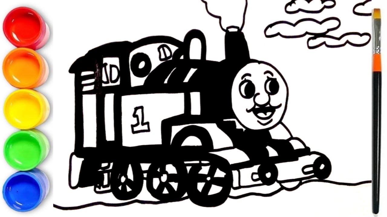 Thomas & Friends | How to Draw Thomas the Train | Thomas the Train ...