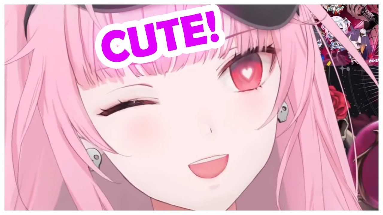 Calli Reveals Her Heart Eyes - YouTube