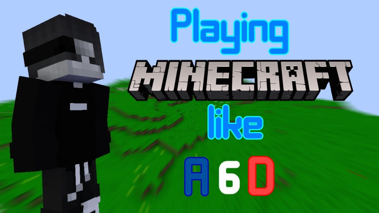Being a6d in Minecraft skywars!!! - YouTube