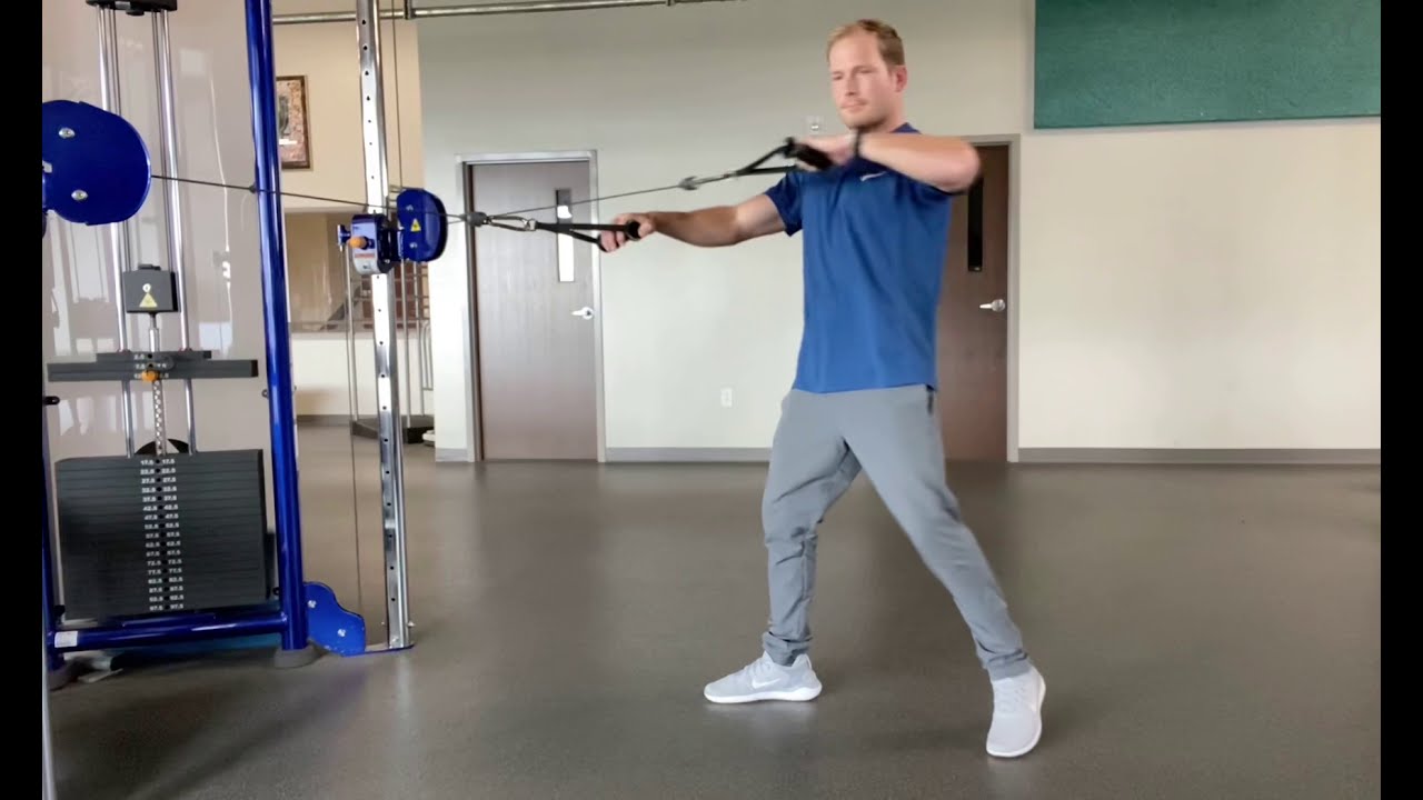 Cable Crossbow with Hip Rotation - YouTube