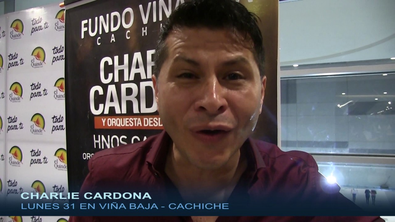 Charlie Cardona llega a a Ica el 31 de Octubre - YouTube
