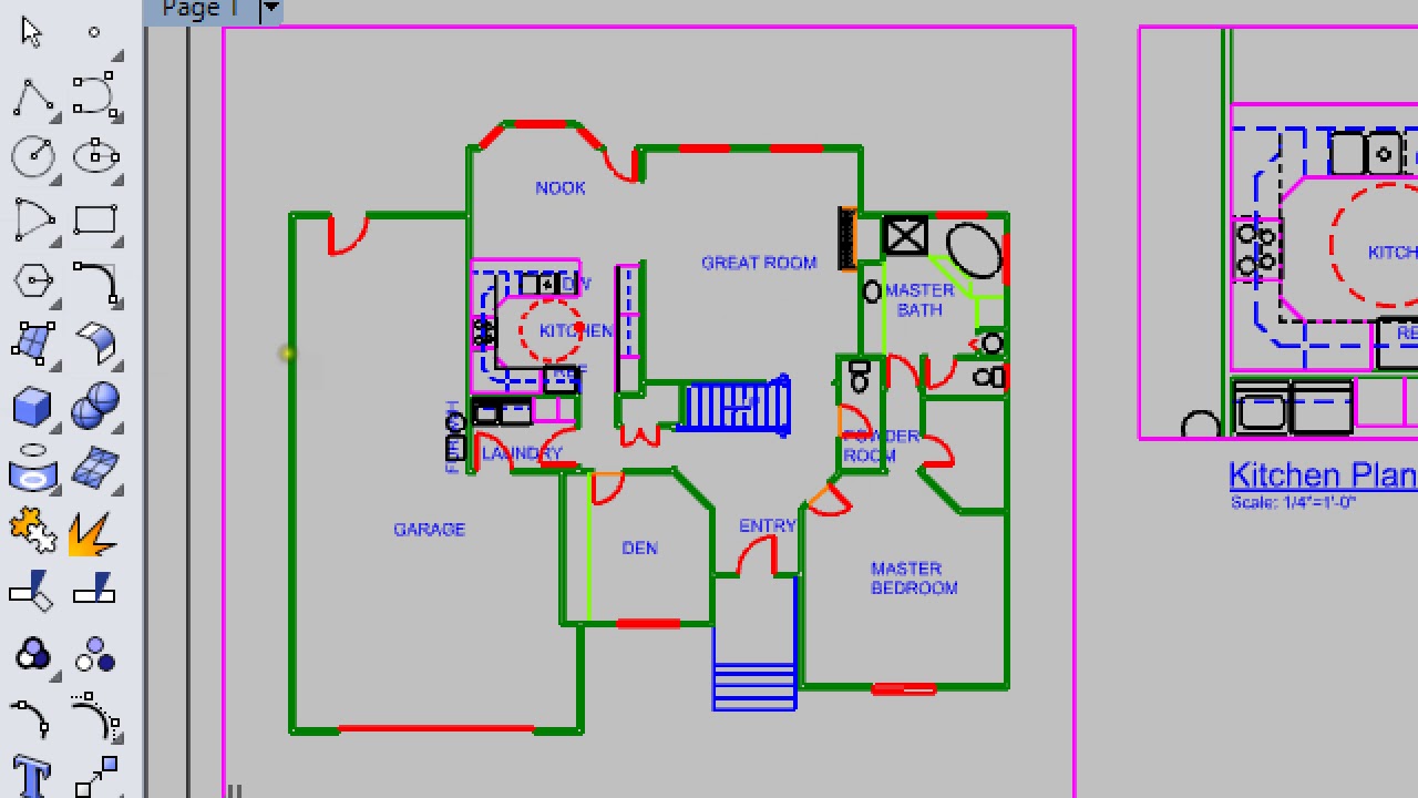 17 Annotating a Plan with Text and Dimensions - YouTube