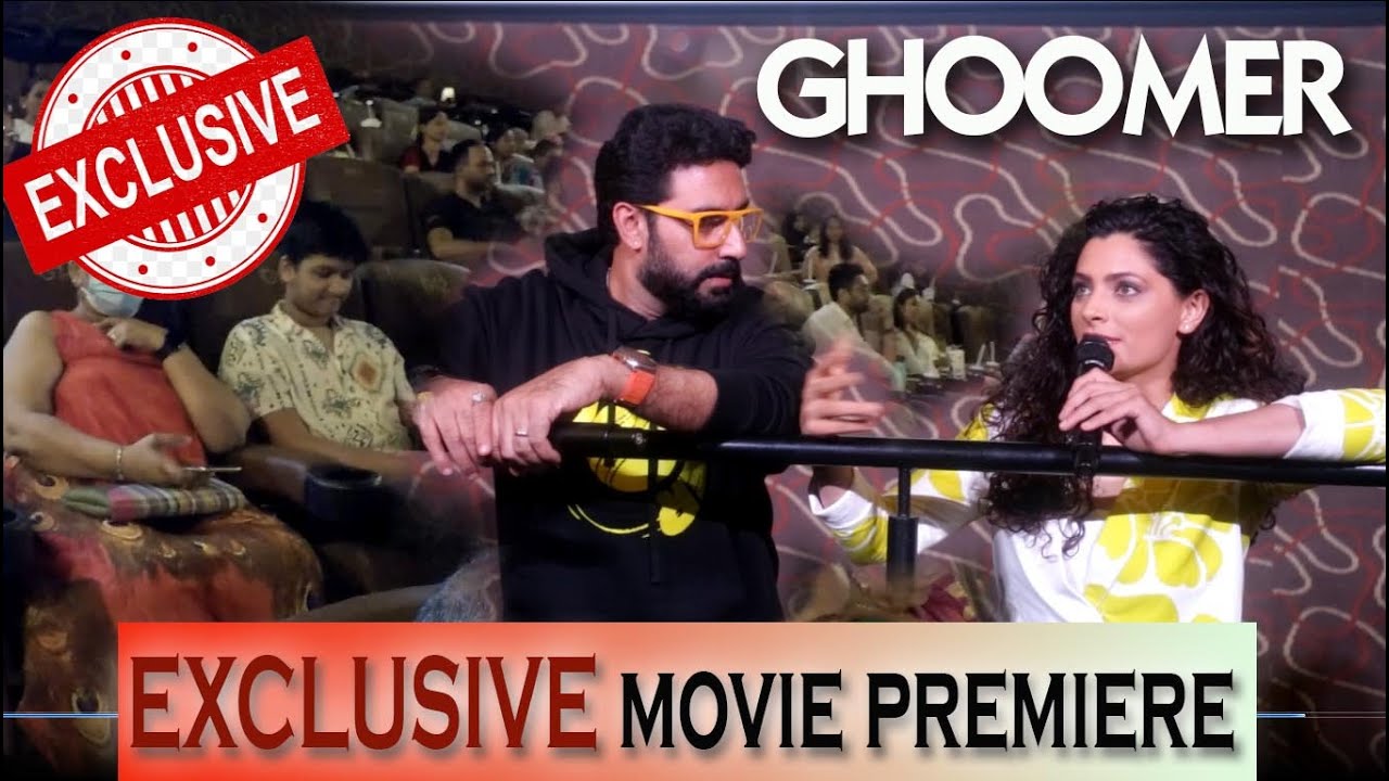 GHOOMER MOVIE | EXCLUSIVE movie premiere | Abhishek Bachchan and ...