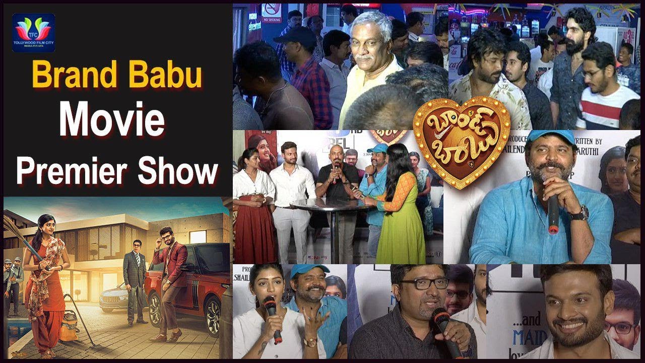 Brand Babu Movie Premier Show | Sumanth Sailendra | Eesha Rebba ...