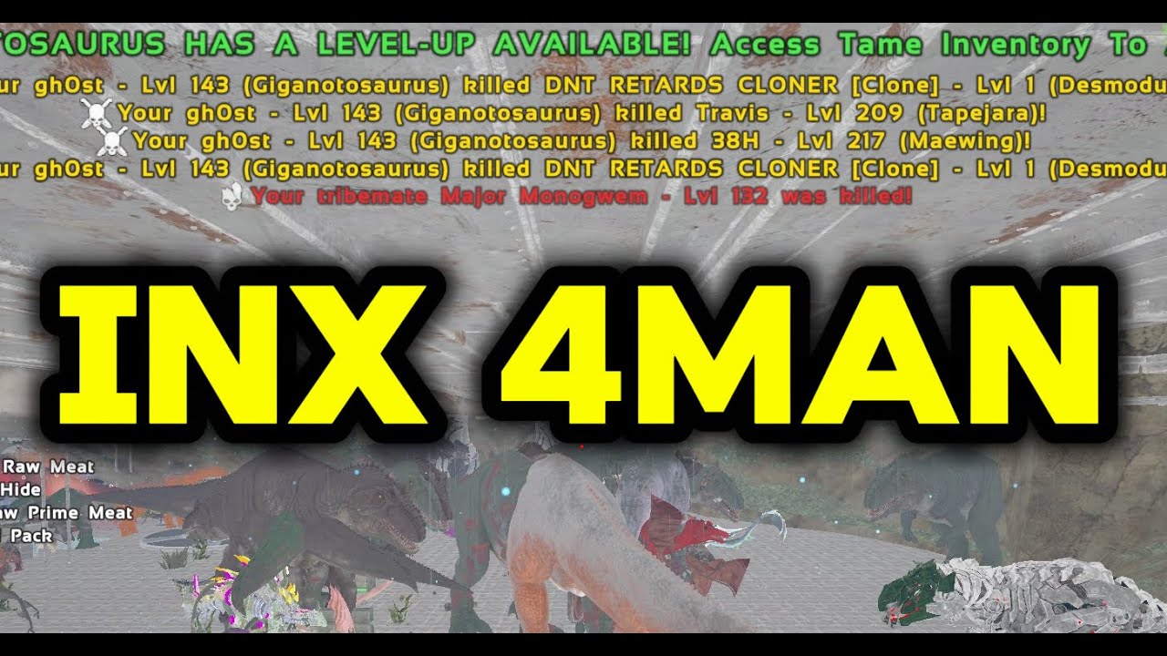 Ark Unoffical ASE | MFG vs Pokemon | INX 4MAN - YouTube