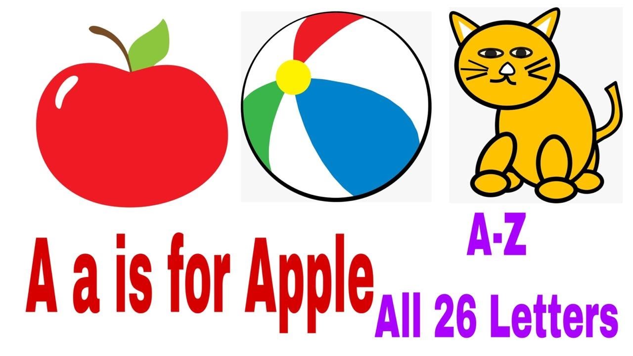 ABC Alphabet | A to Z All 26 Letters | A to Z Phonics Song | Learn The ...