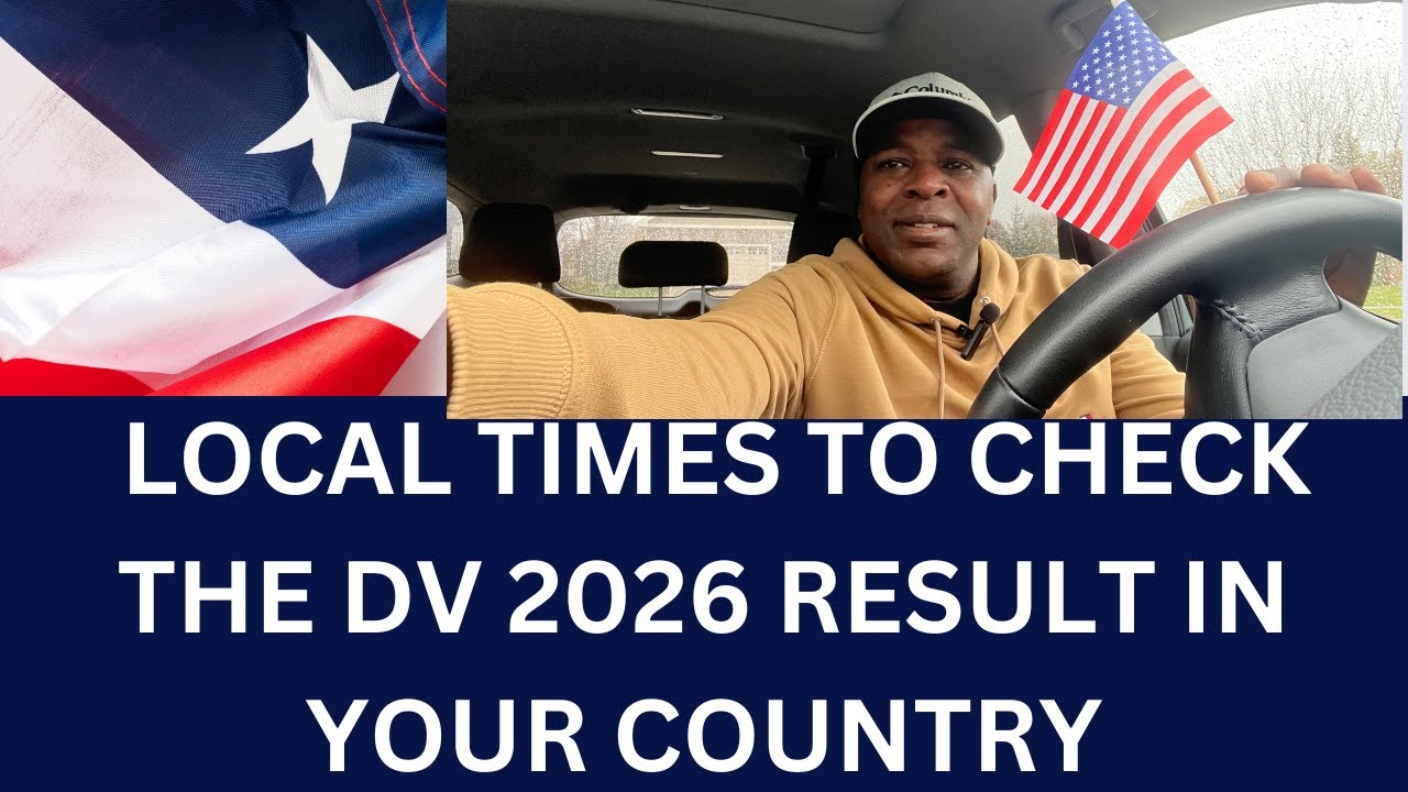2026 DV Lottery Results: Date and Local time zones in your home ...