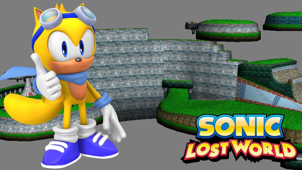 Sonic Lost World Mod Gameplay - Ray the Flying Squirrel in Beta Windy ...