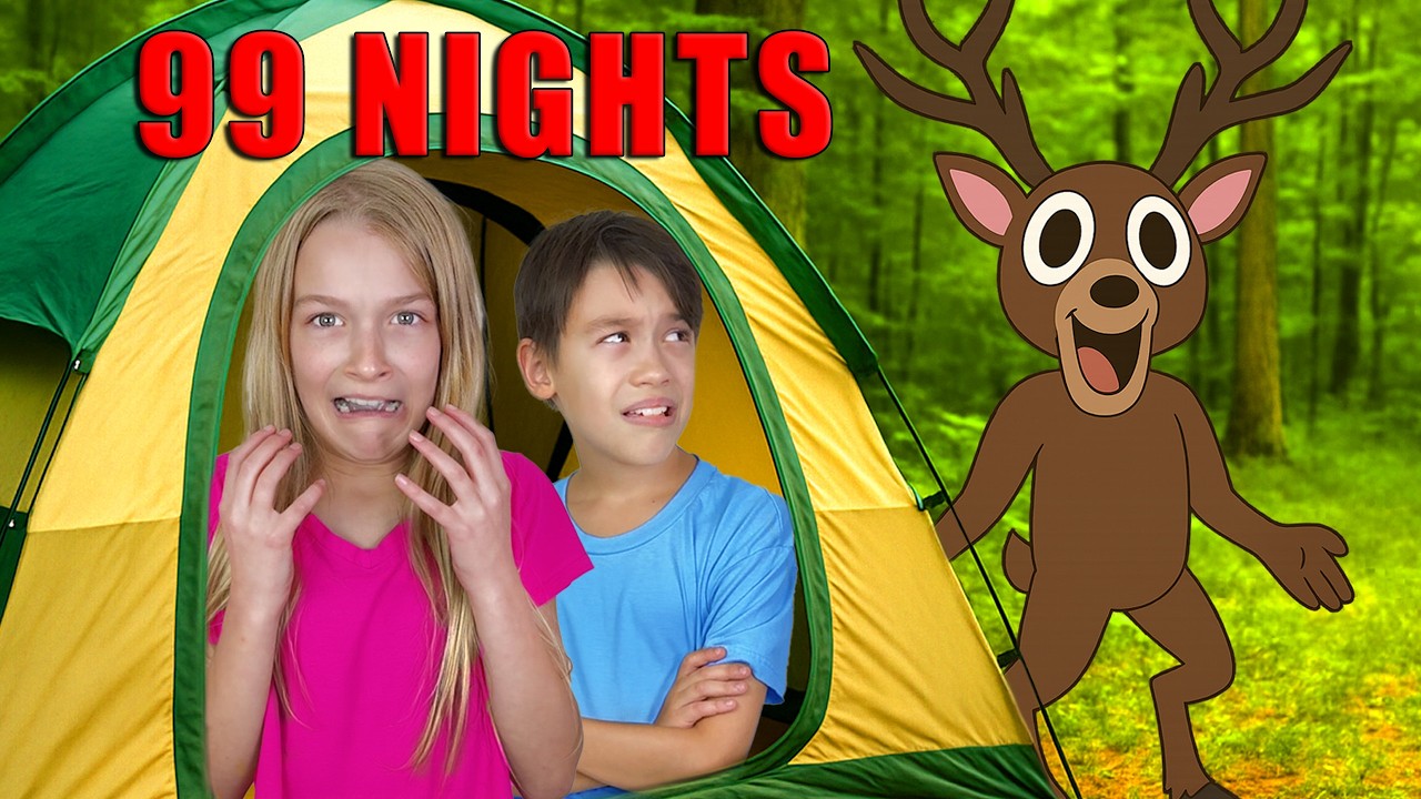 Surviving 99 Nights in the Forest IRL! - YouTube