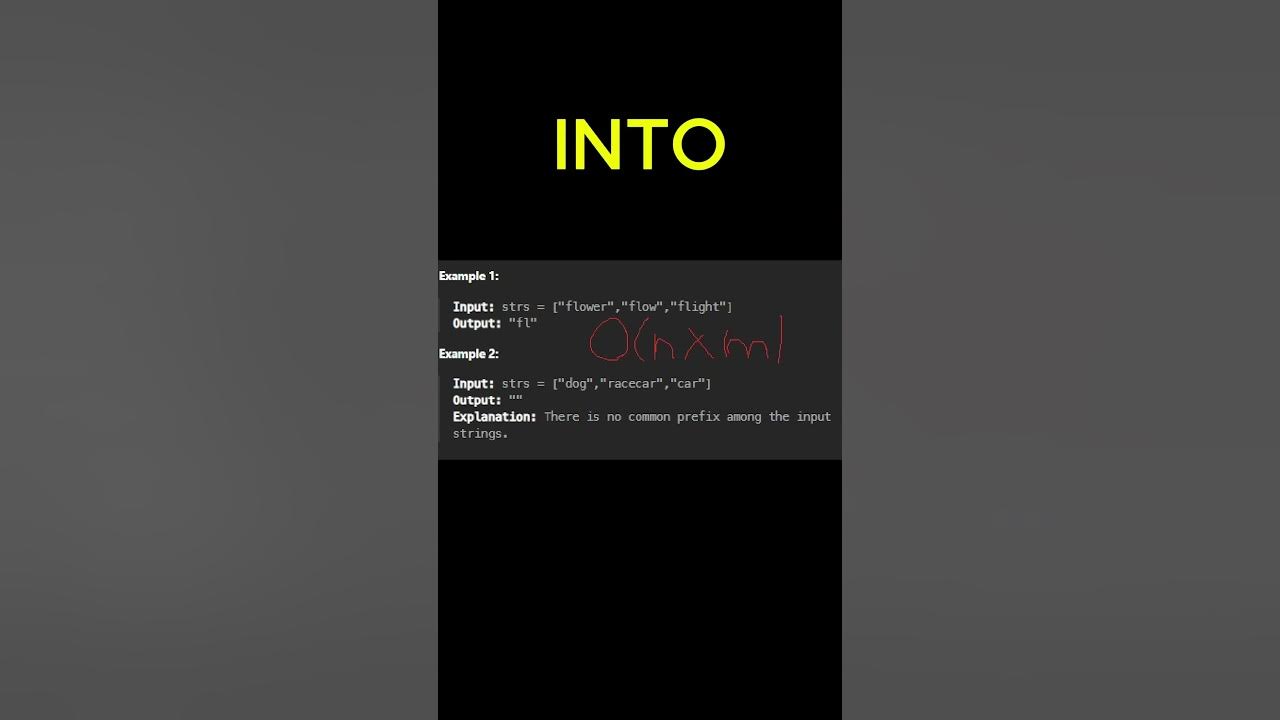 Longest Common Prefix | LeetCode 14 - YouTube