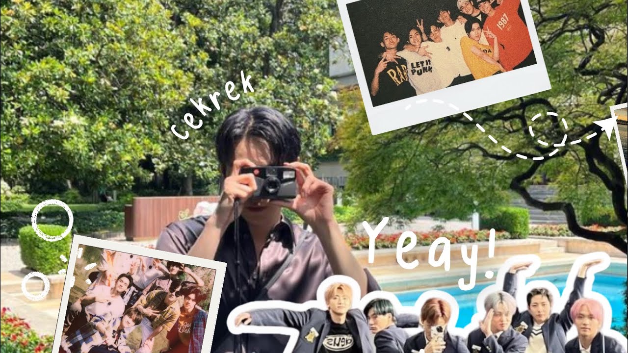 How to make a digital scrapbook instagram 5x1 feed ig #canva 🍉 cara ...