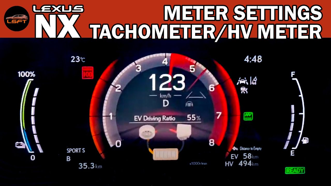 2022-2026 Lexus NX - Meter Settings - YouTube