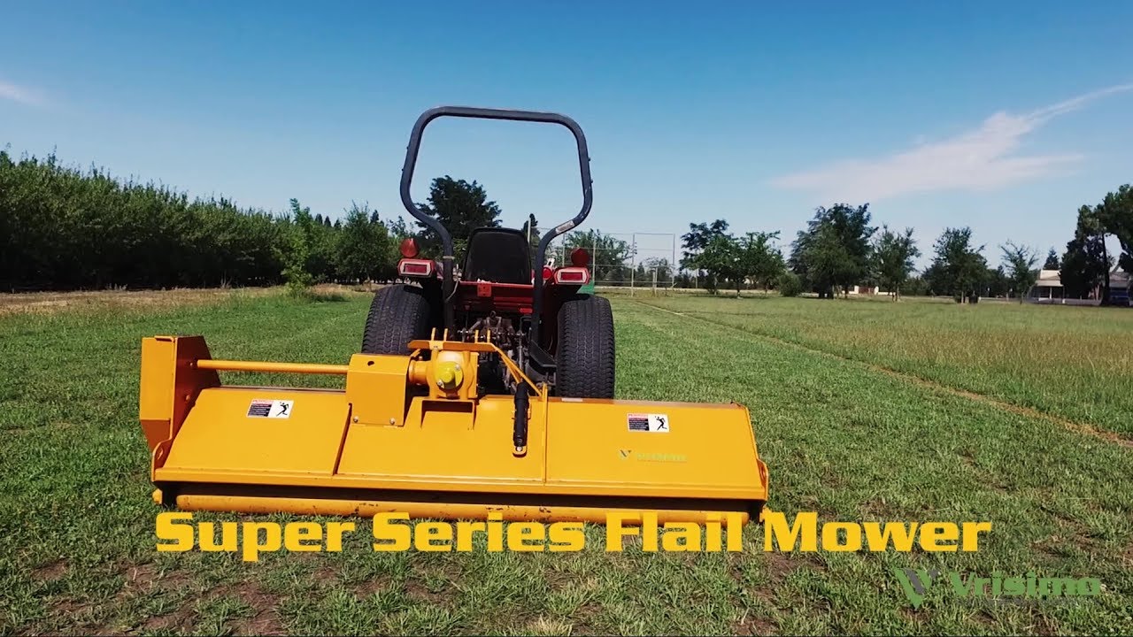 Vrisimo Super Series Flail Mower - YouTube