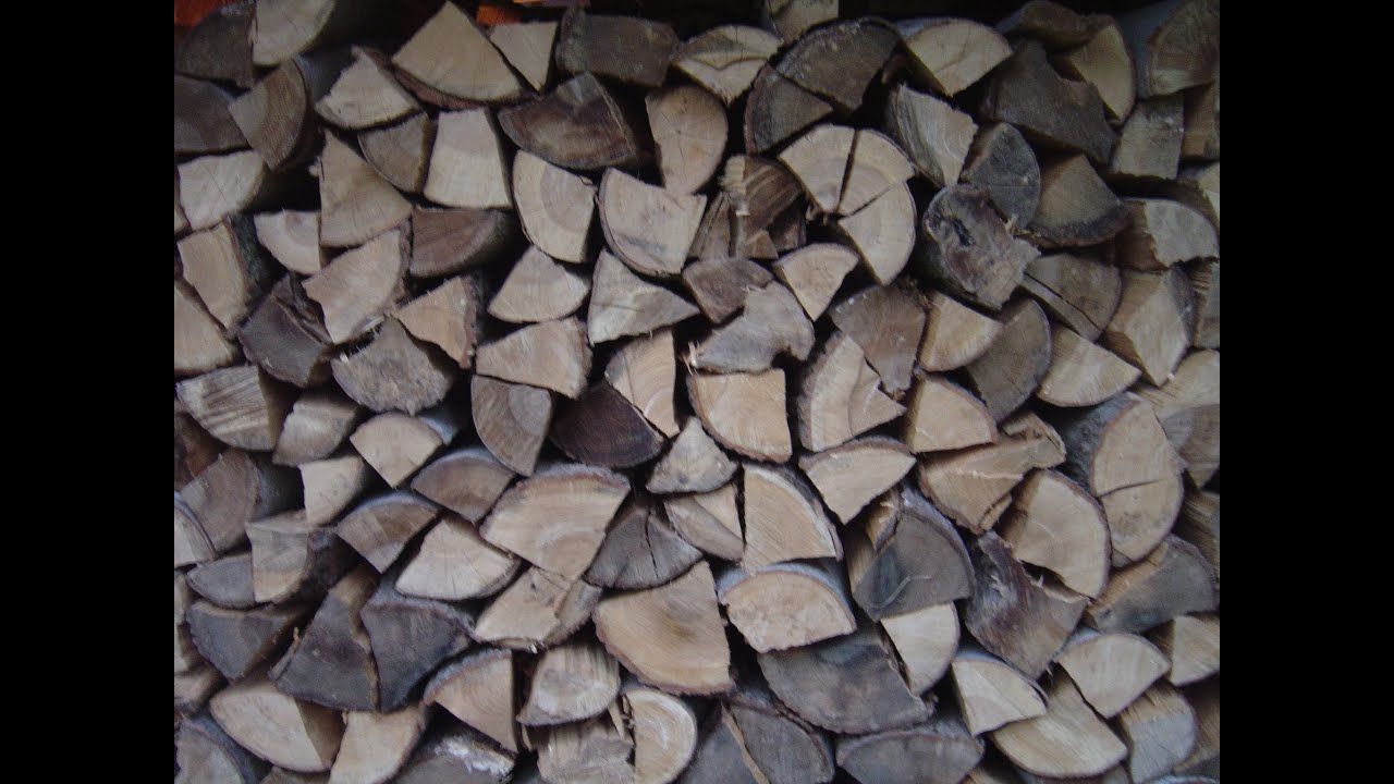 Firewood production from small woodlots - YouTube