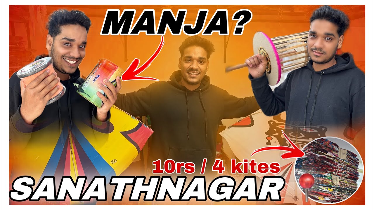 SANATHNAGAR WHOLESALE KITE SHOP 2025 | Starting From 2.5rs | HYDERABAD ...