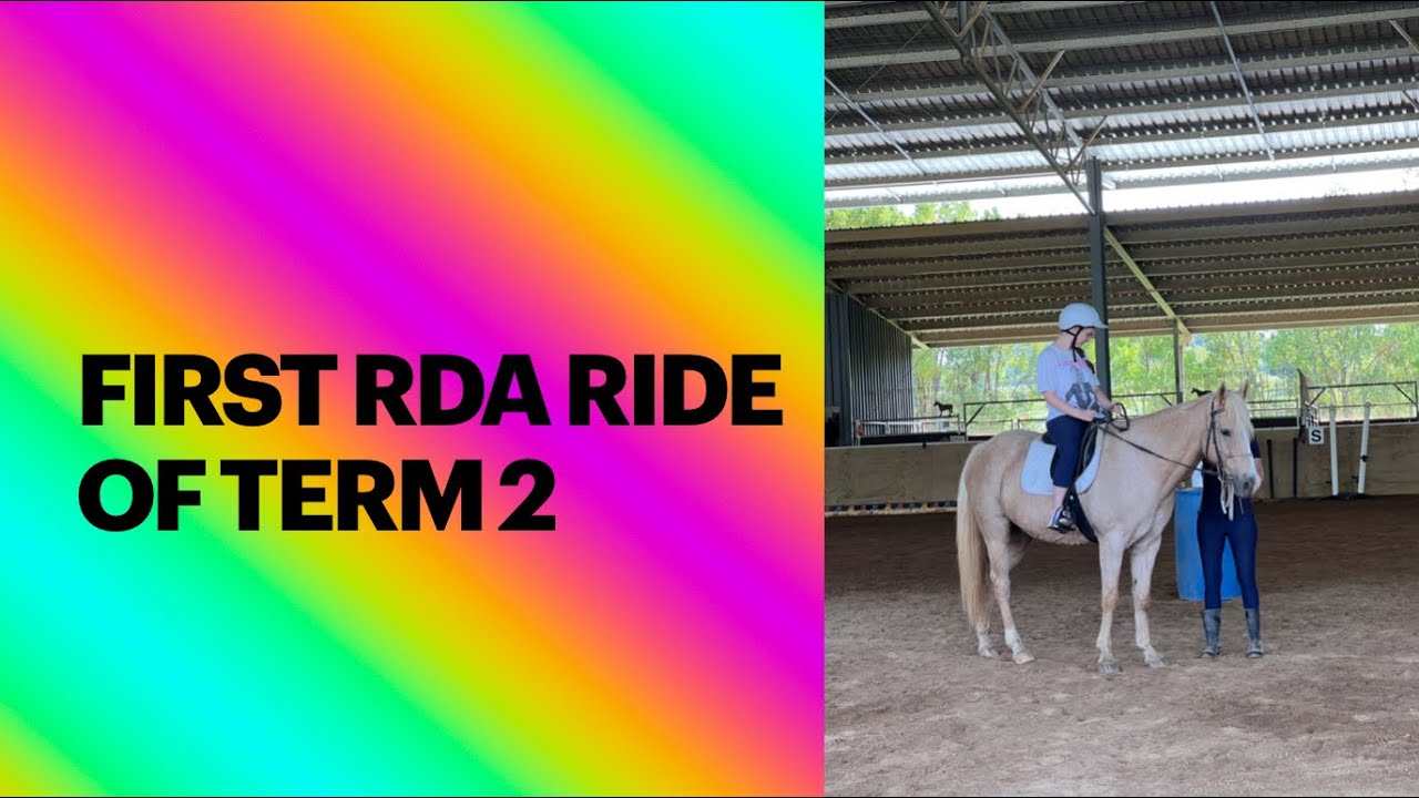 My First RDA Lesson of Term 2! Come Along for the ride. 🏇 - YouTube