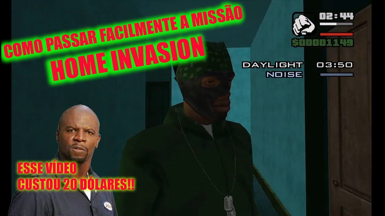 Como passar facilmente a missão Home Invasion - GTA San Andreas - YouTube