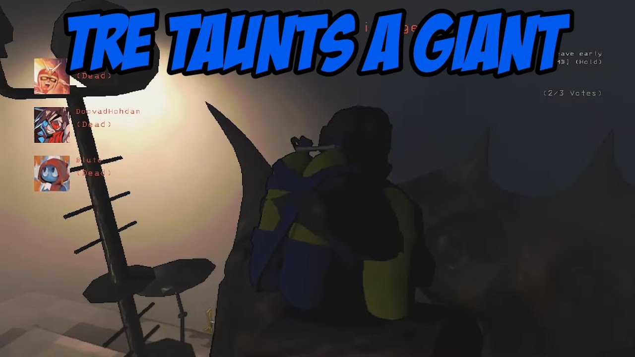 Tre Taunts A Giant - YouTube