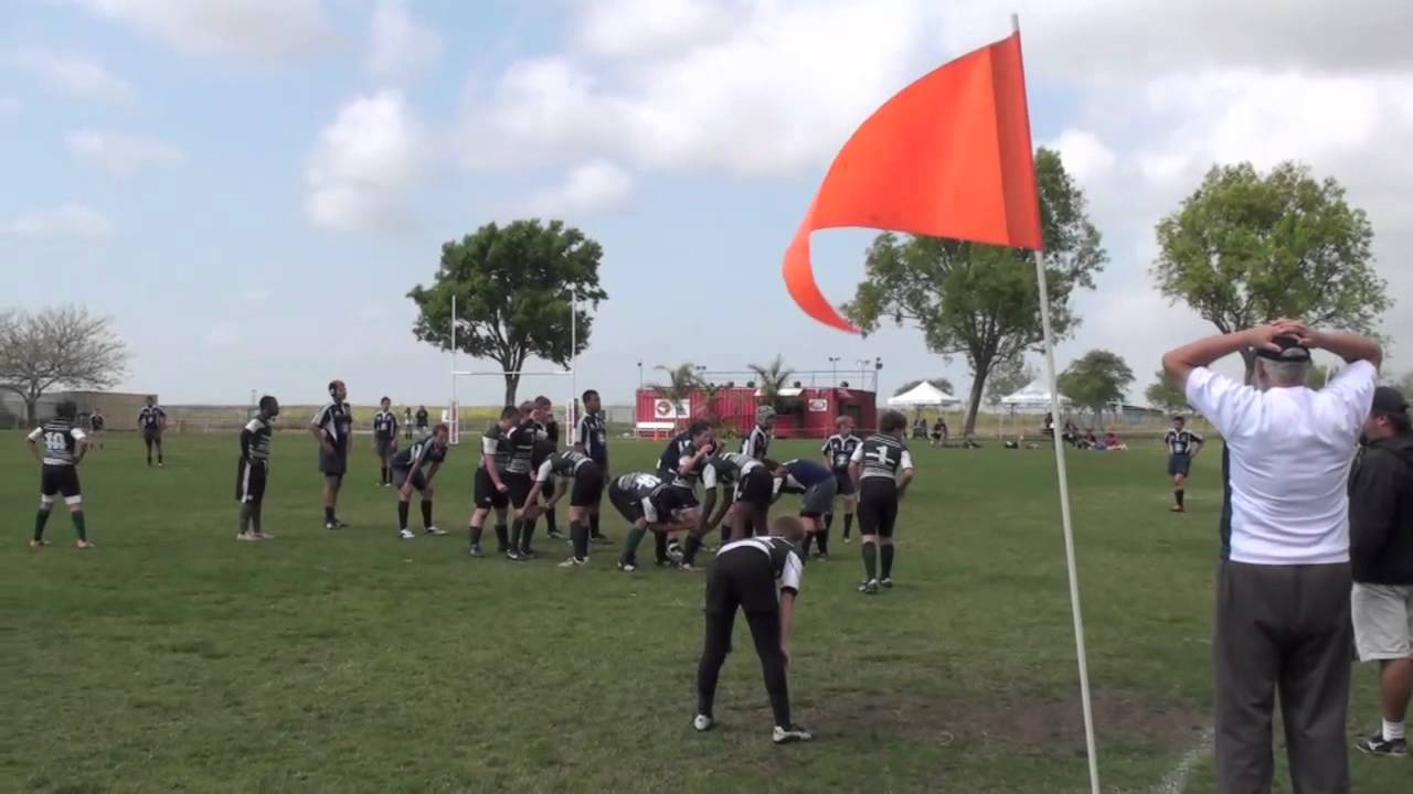 Back Bay Sharks 2012 u14 Rugby vs Santa Monica - YouTube