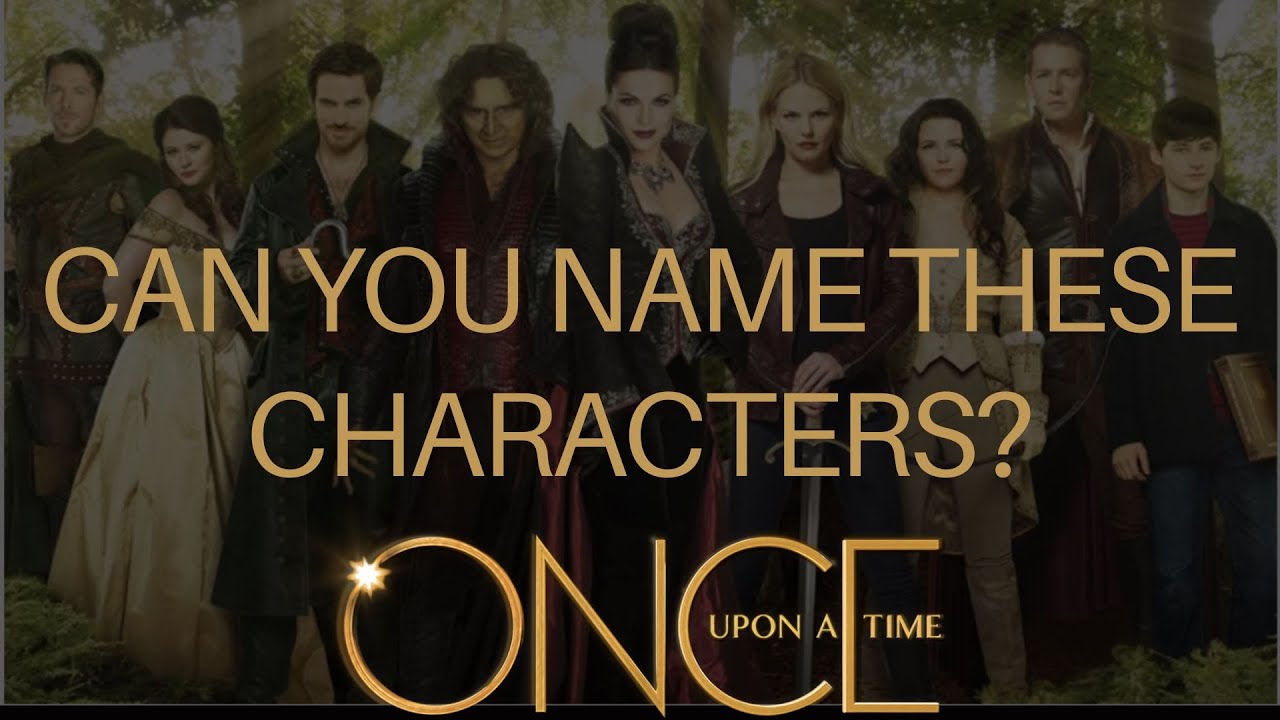 Can you name these characters? Once Upon A Time Edition - YouTube
