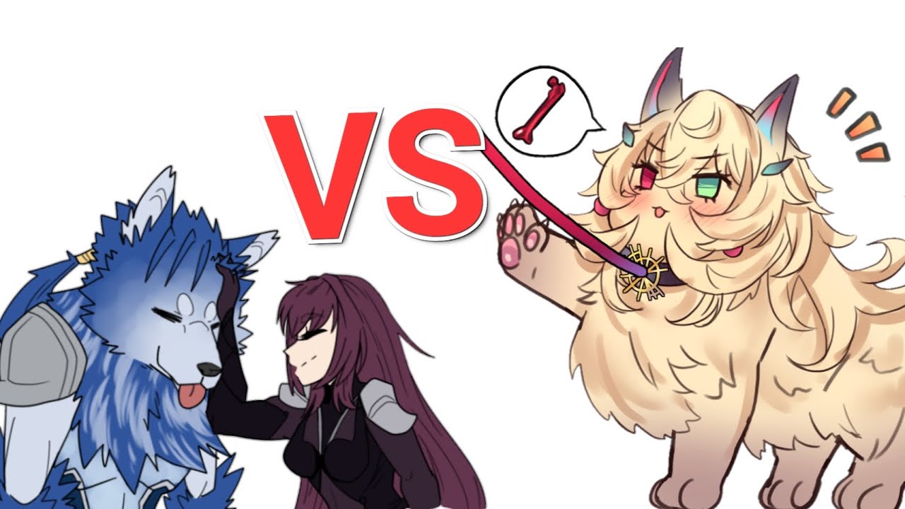 Best Dog eats another Dog and then takes a NAP | FGO Cu vs Barghest ...