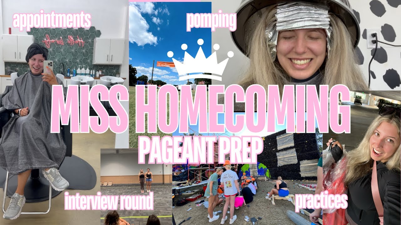 PAGEANT PREP & INTERVIEW ROUND FOR MISS HOMECOMING!! | Clemson ...