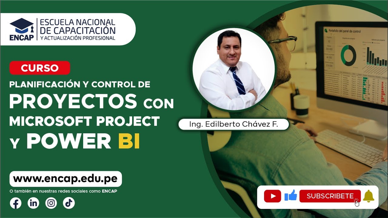 CURSO: PLANIFICACIÓN Y CONTROL DE PROYECTOS CON MICROSOFT PROJECT Y POWER BI 2025 - YouTube