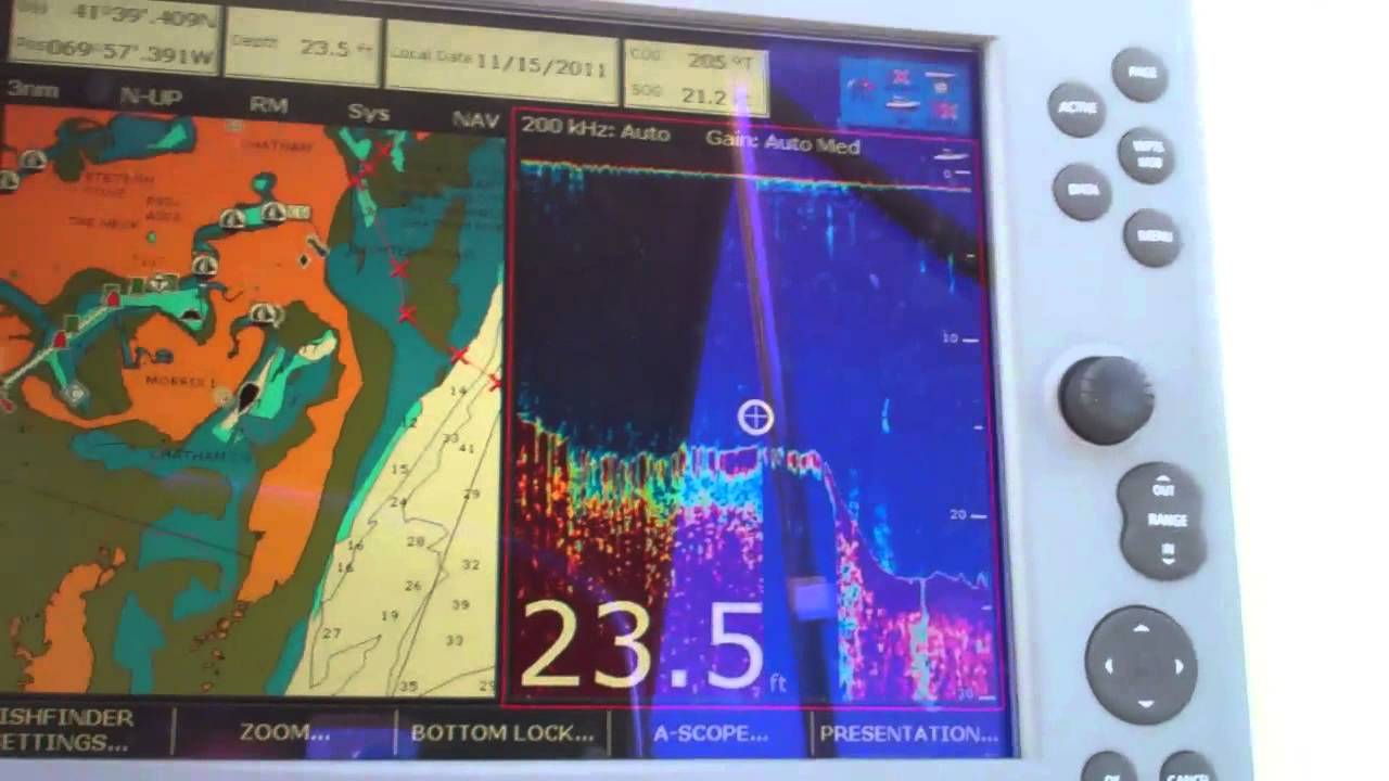 Testing a Raymarine Sounder - Part 2 - YouTube