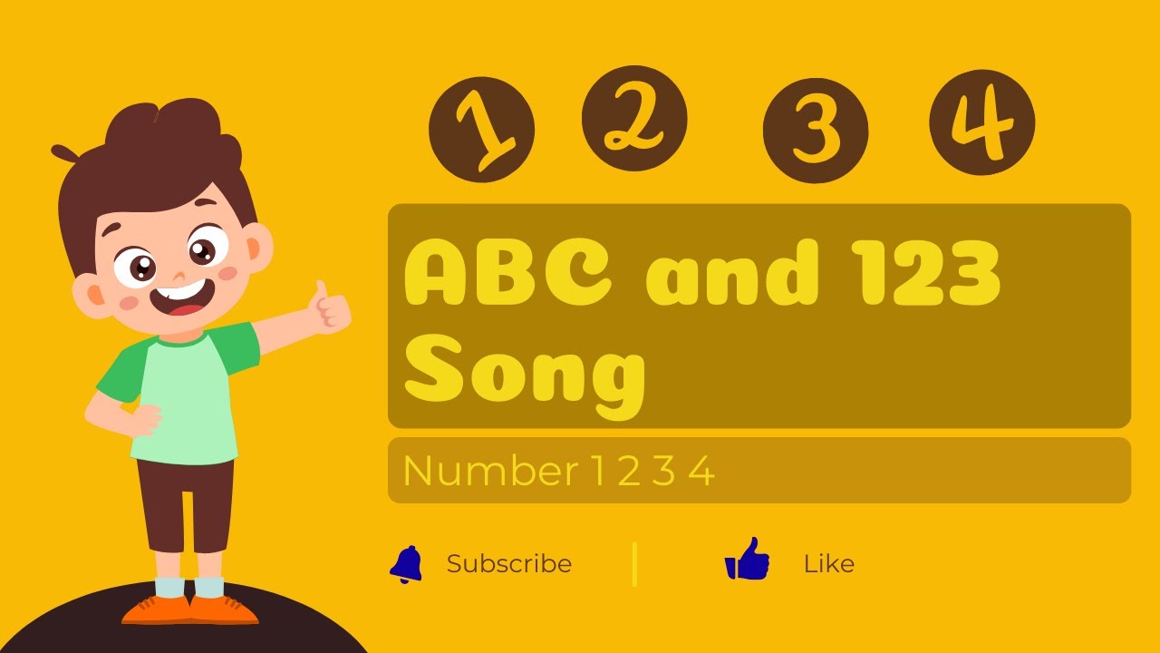 ABC and 123 Song /Nursery Rhymes #please_subscribe_my_channel - YouTube