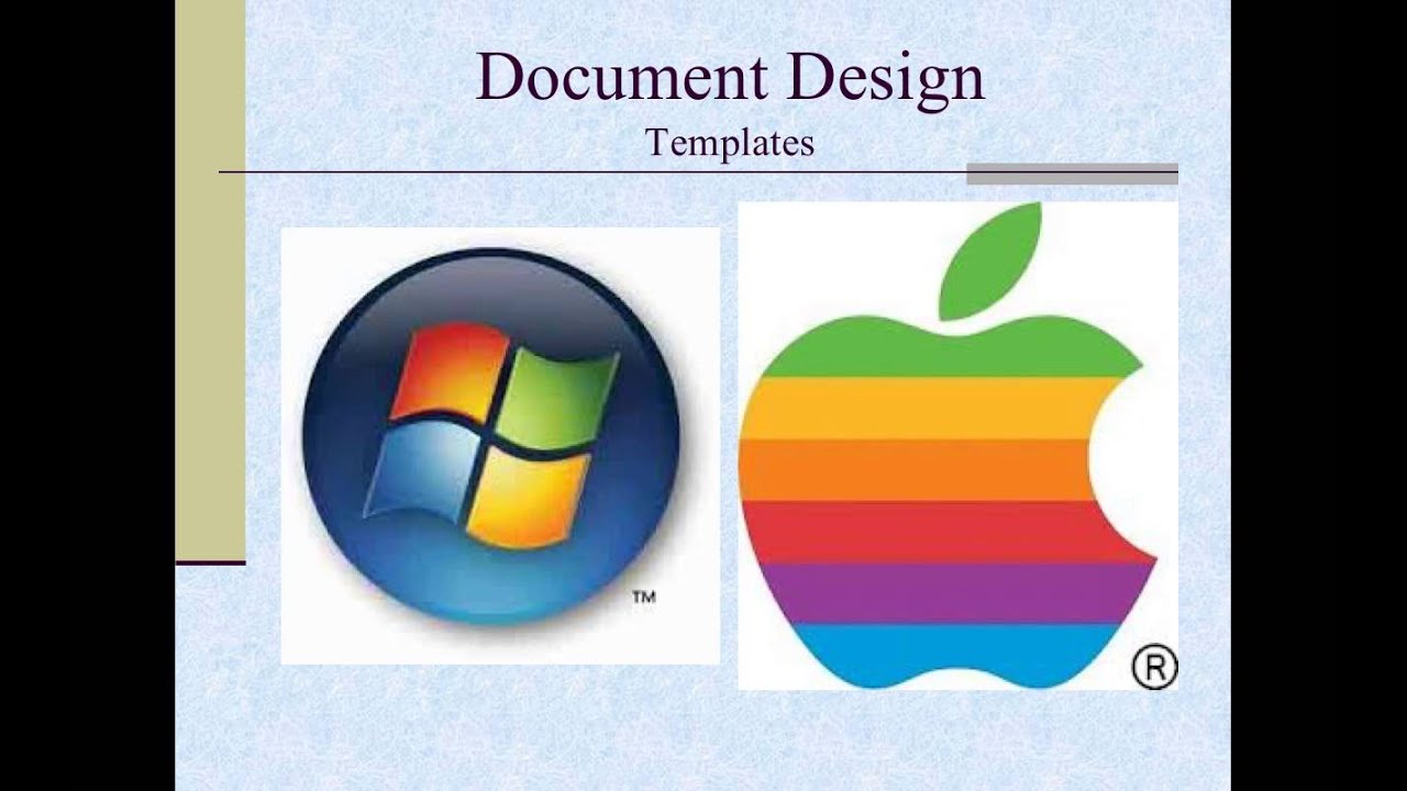 Document Design - YouTube
