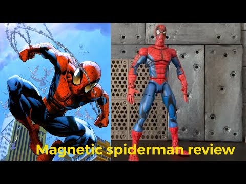 magnetic spiderman figure review - YouTube