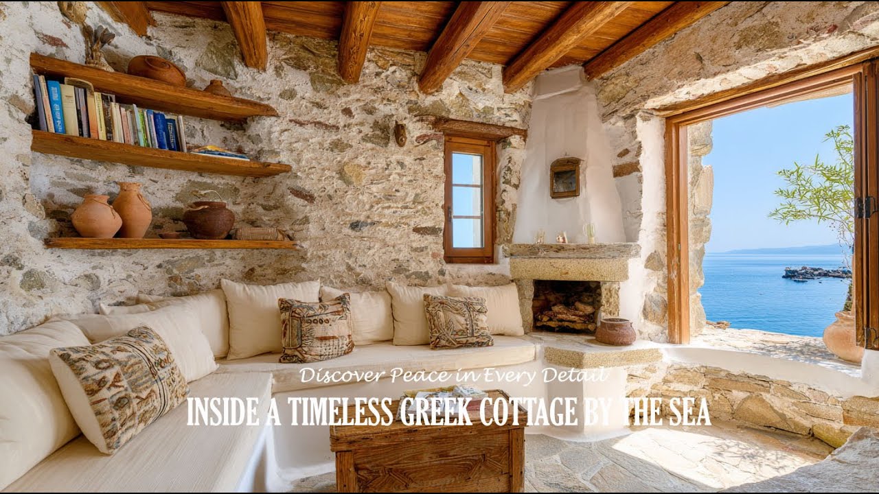 Inside a Timeless Greek Cottage by the Sea | Discover Peace in Every ...
