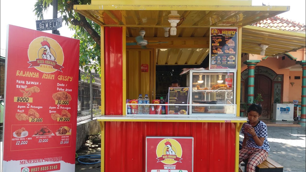 BOOTH SEMI KONTAINER KFC || REVIEW HASIL KERJA CV. RAJAKARYA 2 - YouTube