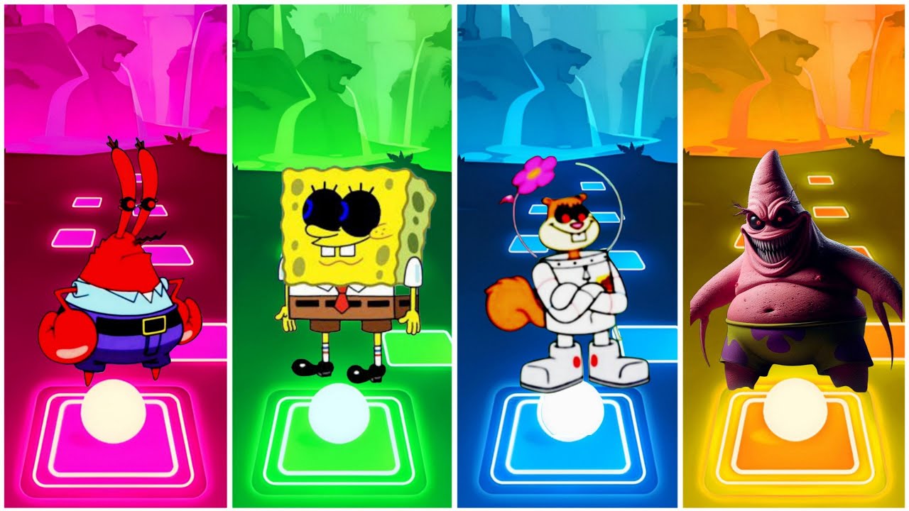 Mr Krabs Exe 🆚 Spongebob Exe 🆚 Sandy Cheeks Exe 🆚 Patrick Star Exe ...