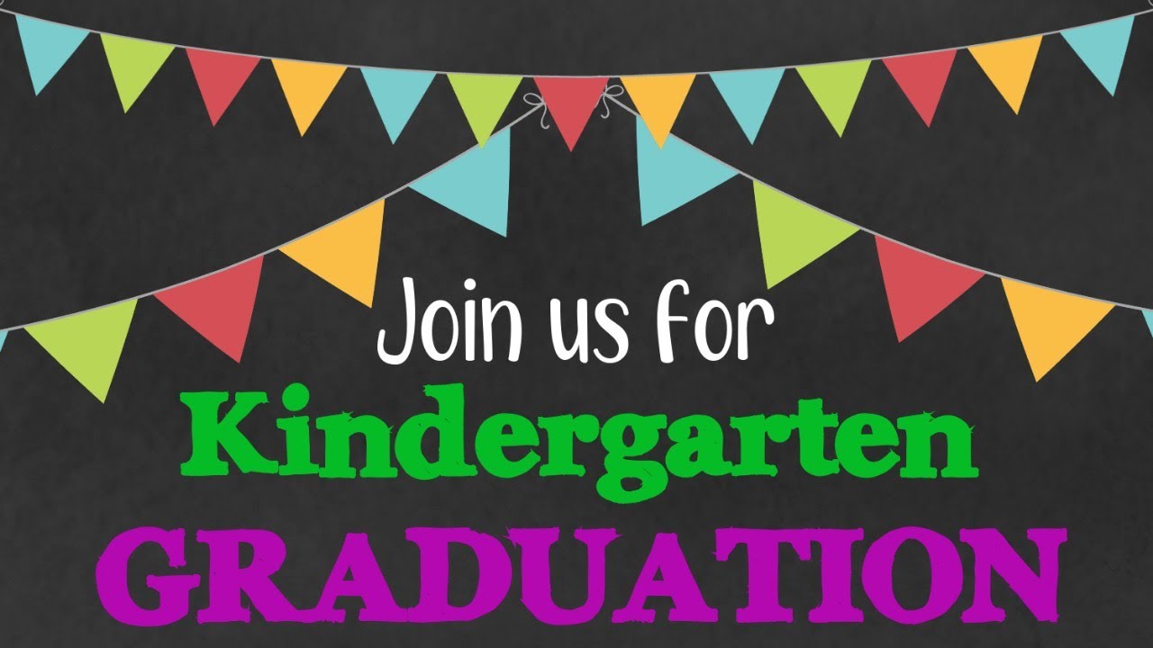 Kindergarten Graduation 2020 - YouTube