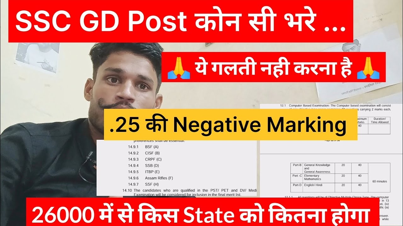 ssc-gd-post-25-negative-marking