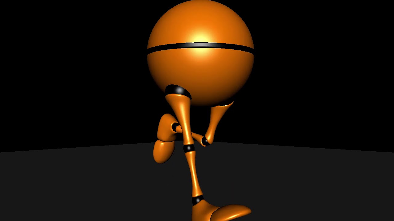 "Ultimate walker" running cycle animation - YouTube