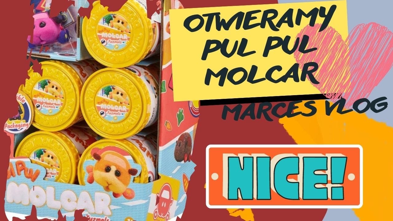 Marces Vlog - PULPUL MOLCAR Otwieramy ! Całe pudło - YouTube
