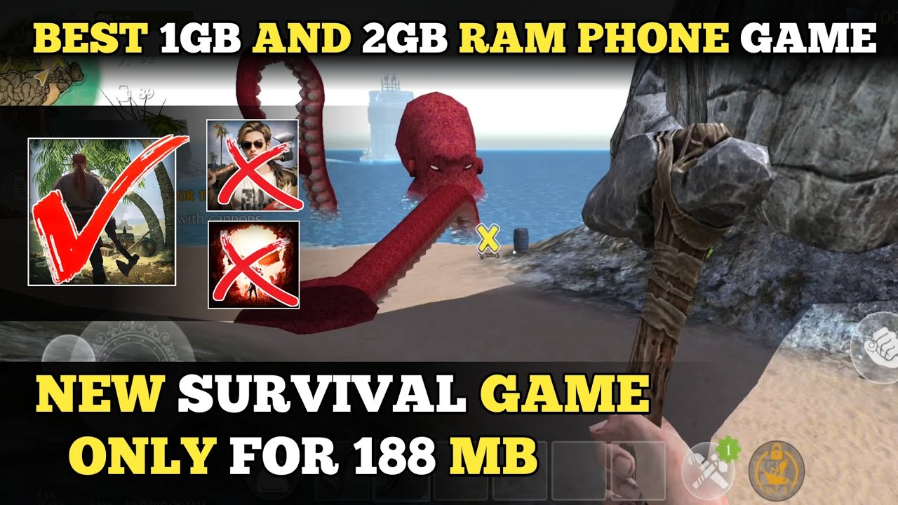 NEW SURVIVAL GAME ONLY FOR 188 MB || LAST PIRATE SURVIVAL ISLAND - YouTube