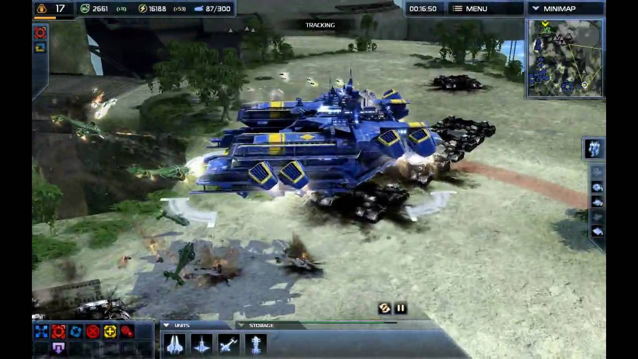 Supreme Commander 2 Campaign gameplay - YouTube