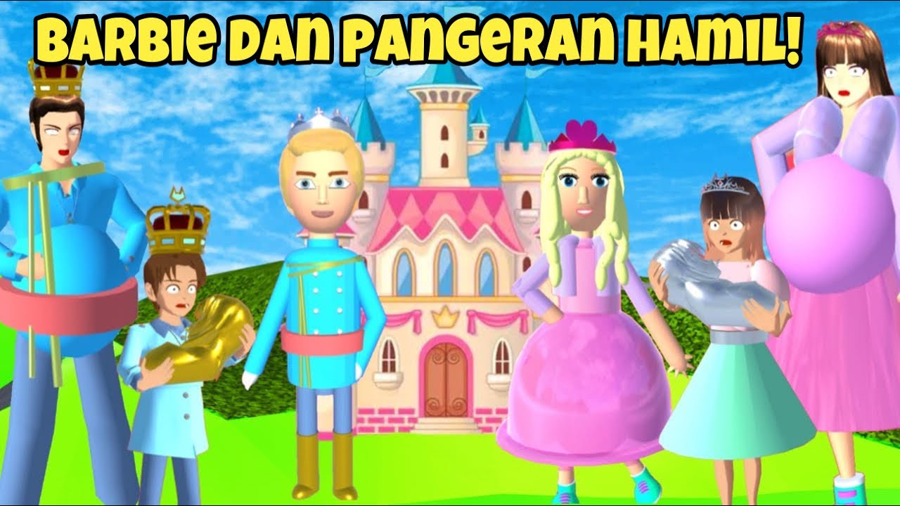 BARBIE&PANGERAN KEN HAMIL BAYI EMAS!ISTANA DISERANG UNICORN-YUTA MIO ...