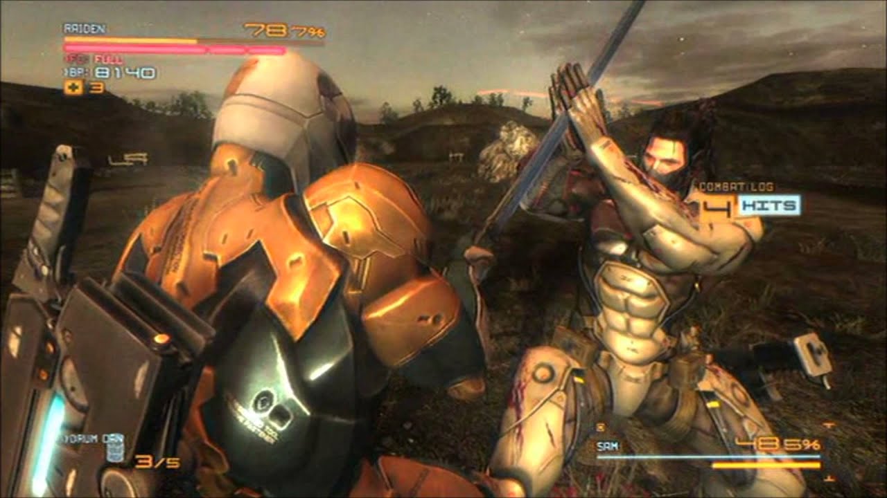 Metal Gear Rising Revengeance Chapter 06, Boss Battle Jetstream Sam ...