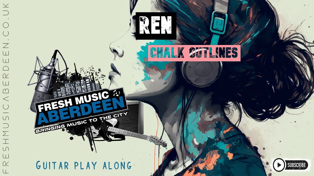 Ren - Chalk Outlines || Guitar Play Along TAB - YouTube