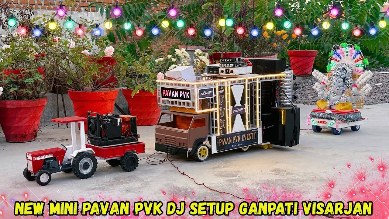 Mini dj pickup dj Setup | how to make mini dj setup with cardboard ...
